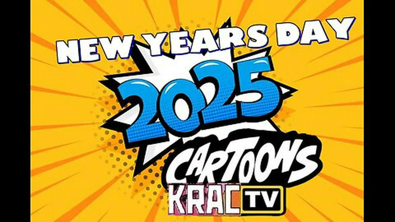 New Year's Day Cartoon Stream 10AM EST