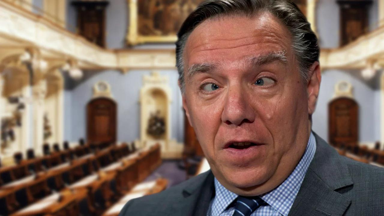 Legault le menteur pathologique.