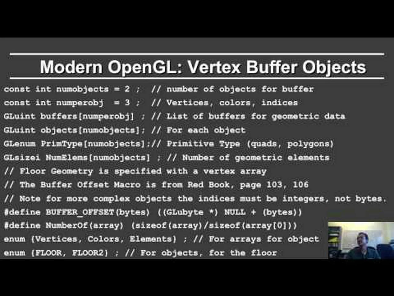 Online Graphics OpenGL 1: Drawing