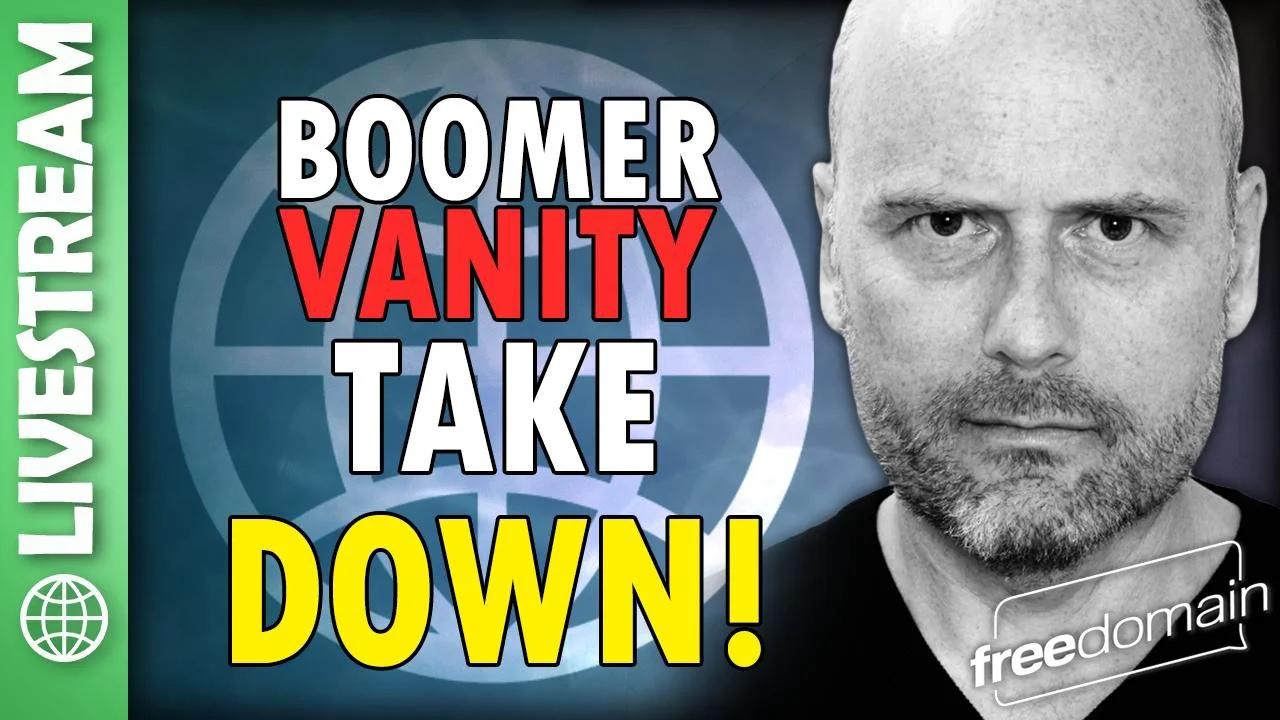 Boomer Vanity TAKEDOWN!