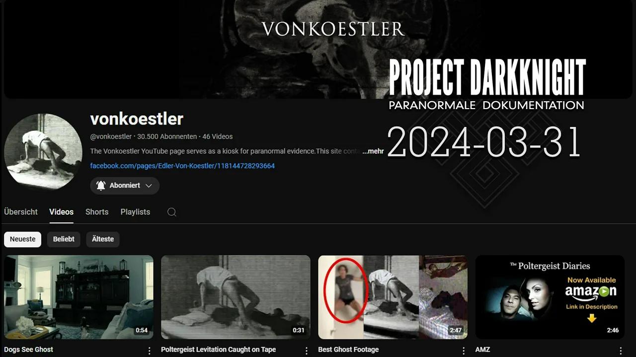 Project Darkknight Horror | SERIE - 2024-03-31 - 5 Paranormale Fälle