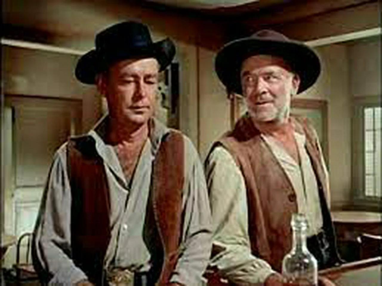 Western: Le Fier Rebelle 1958 Alan Ladd & Olivia de Havilland description