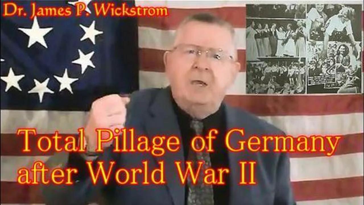 Speech of Dr. James Wickstrom