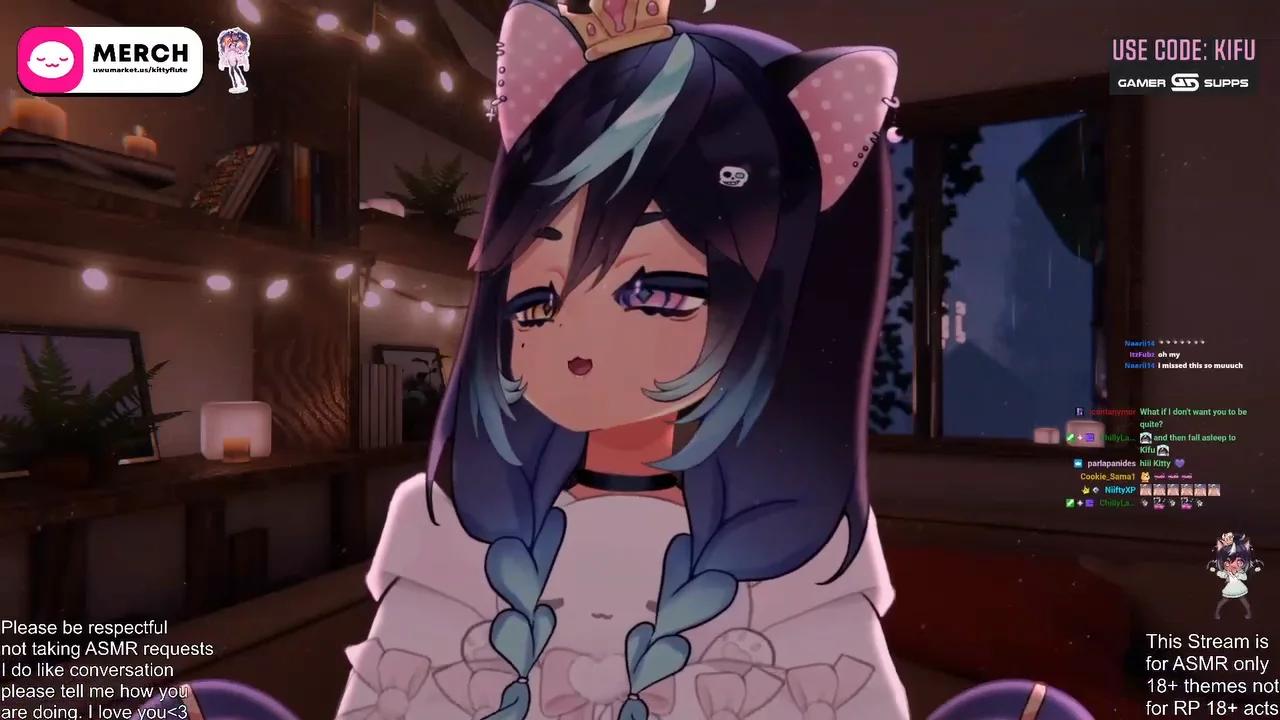 2025-04-14 KittyfluteVT ASMR live Twitch VOD