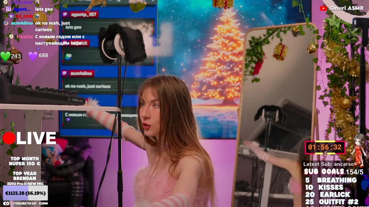 2024-12-31 onuri ASMR live Twitch VOD