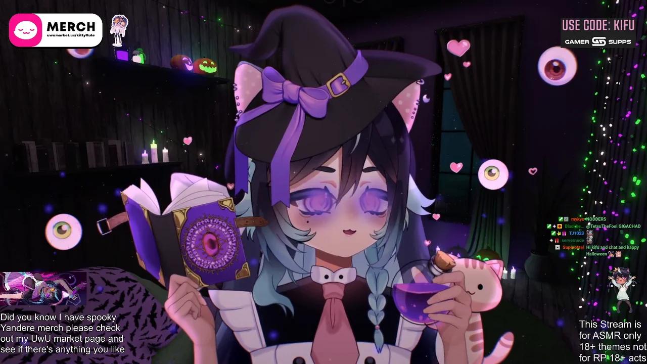 2024-10-31 KittyfluteVT ASMR live Twitch VOD
