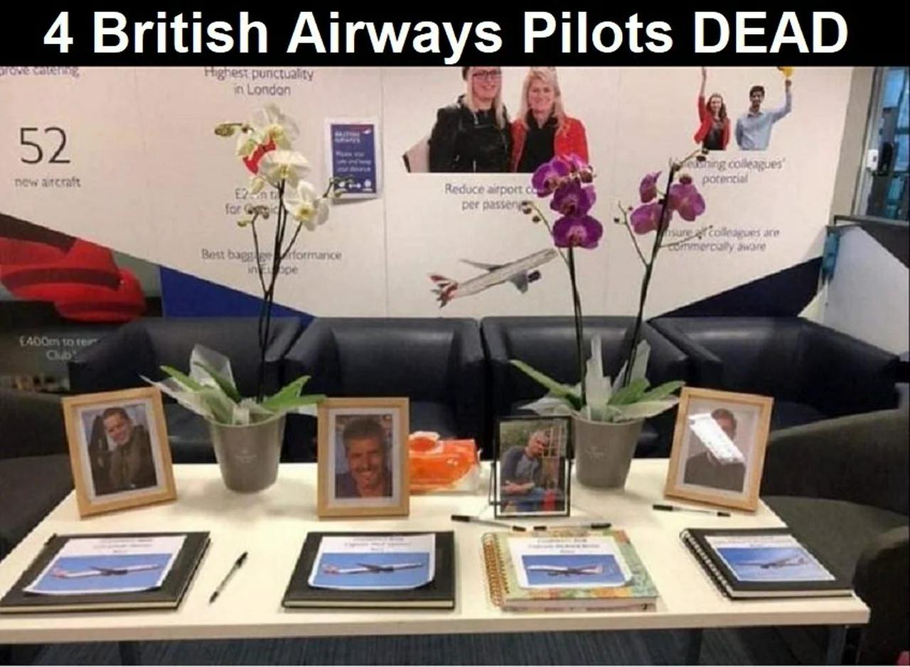 4 British Airways Pilots DEAD Following COVID-19 Injections
