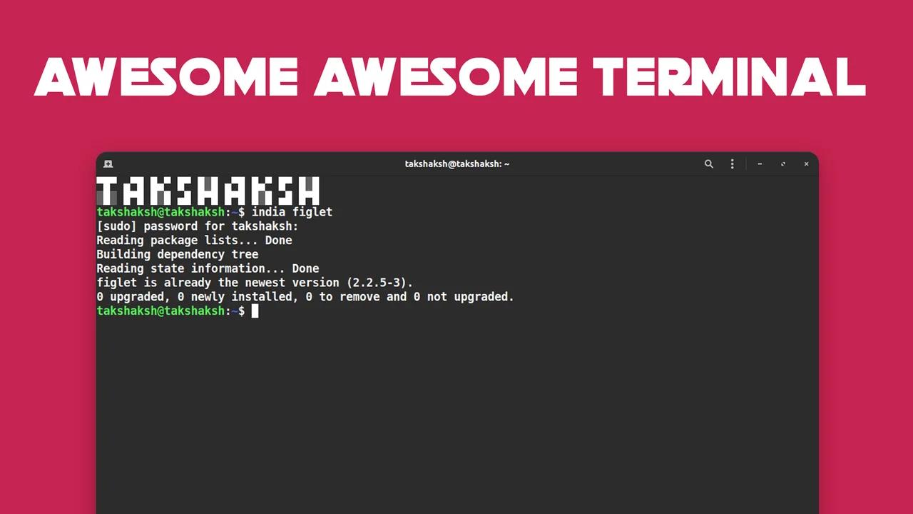 How to make your terminal look awesome | Complete guide