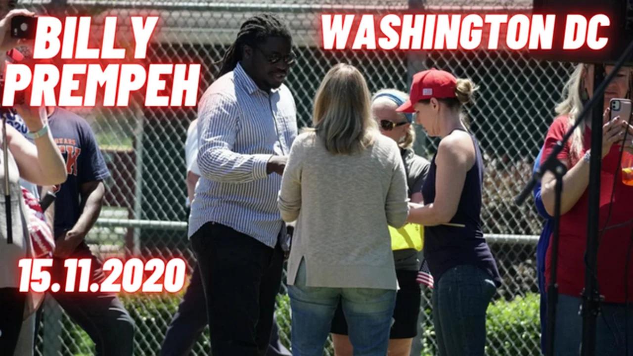 [VOSTFR] Discours de Billy Prempeh, Rassemblement Washington DC 15.11.2020