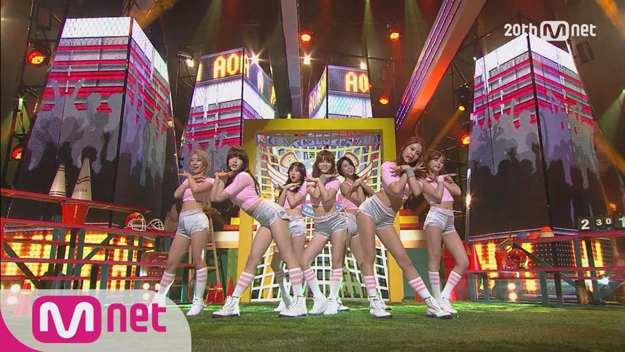 AOA Heart Attack M COUNTDOWN COMEBACK Stage