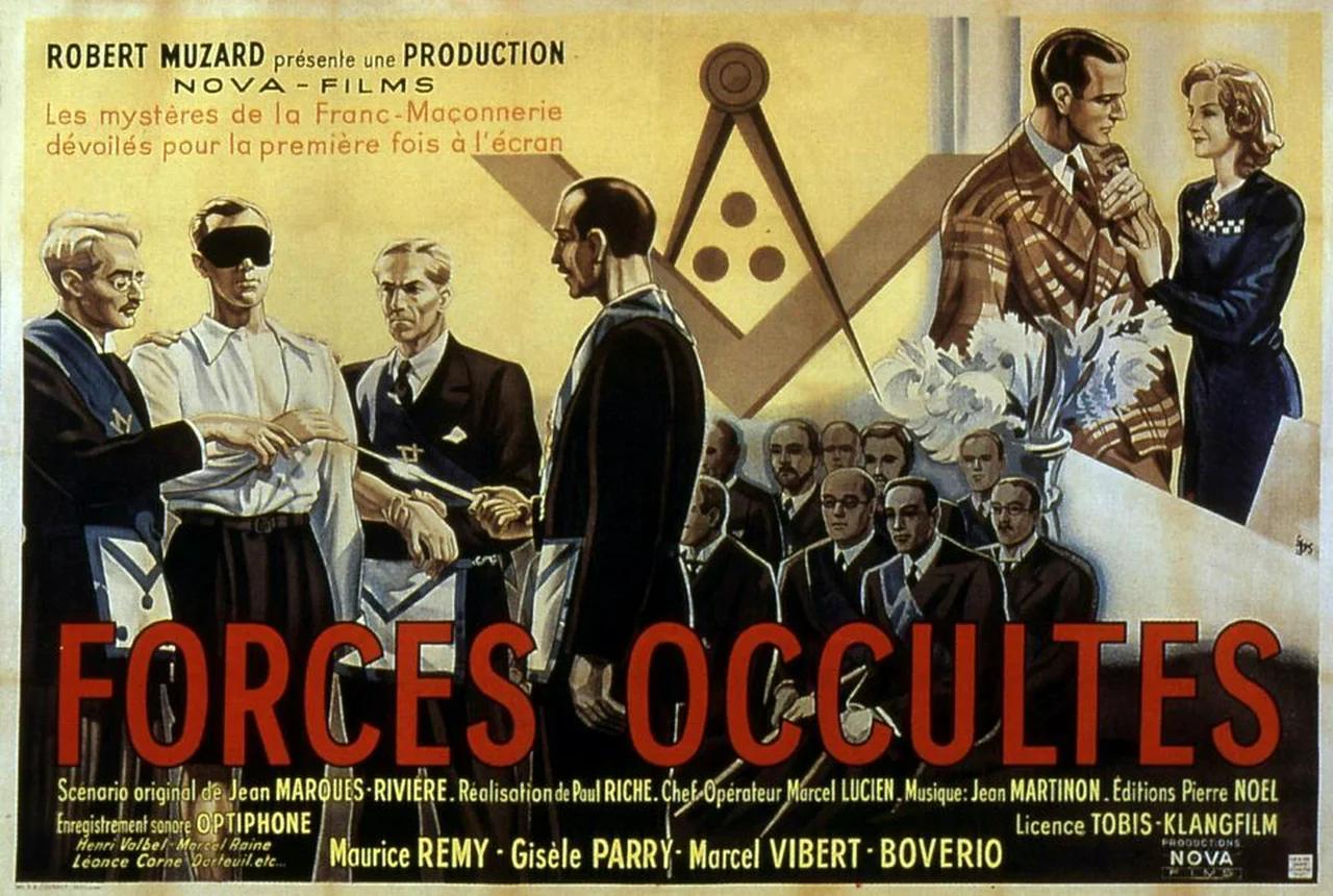Forces Occultes (1943) - The mysteries of Freemasonry