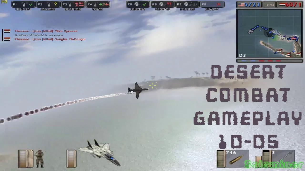 Desert Combat Gameplay 10-05