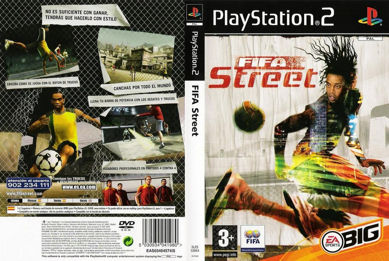 FIFA STREET COVER - CARATULA PLAYSTATION 2 PS2COVERS