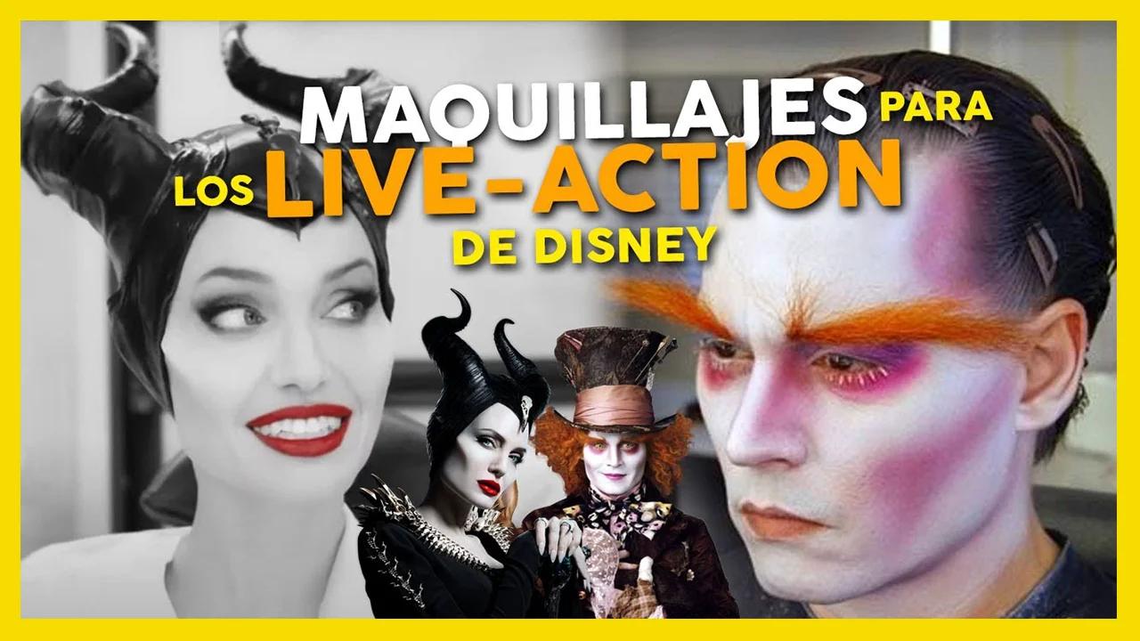 DISNEY y el Genial MAQUILLAJE Liveacction en sus Peliculas | CINEmass