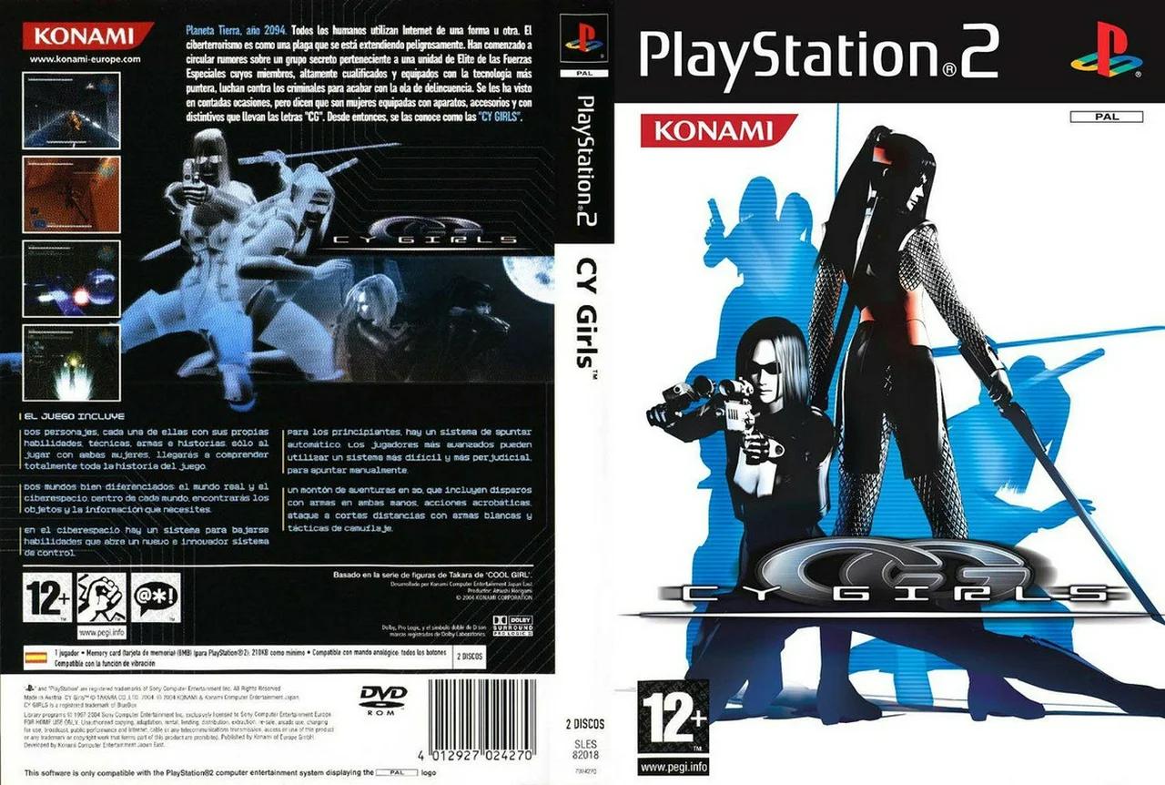 CY GIRLS COVER - CARATULA PLAYSTATION 2 PS2COVERS