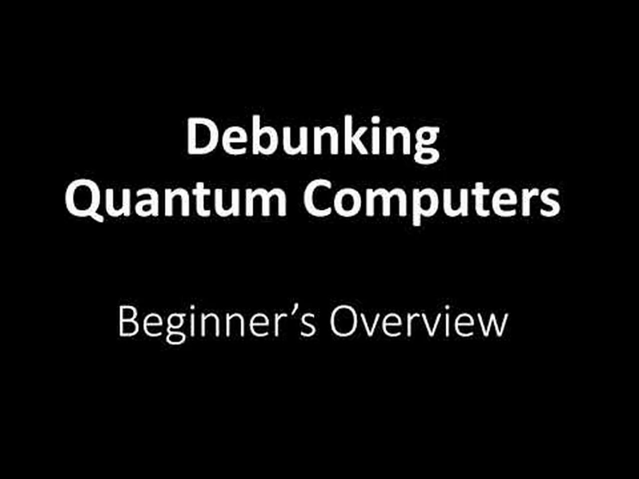 ItsBS - Fake Quantum Computers!? Quantum Computing Hype for Beginners