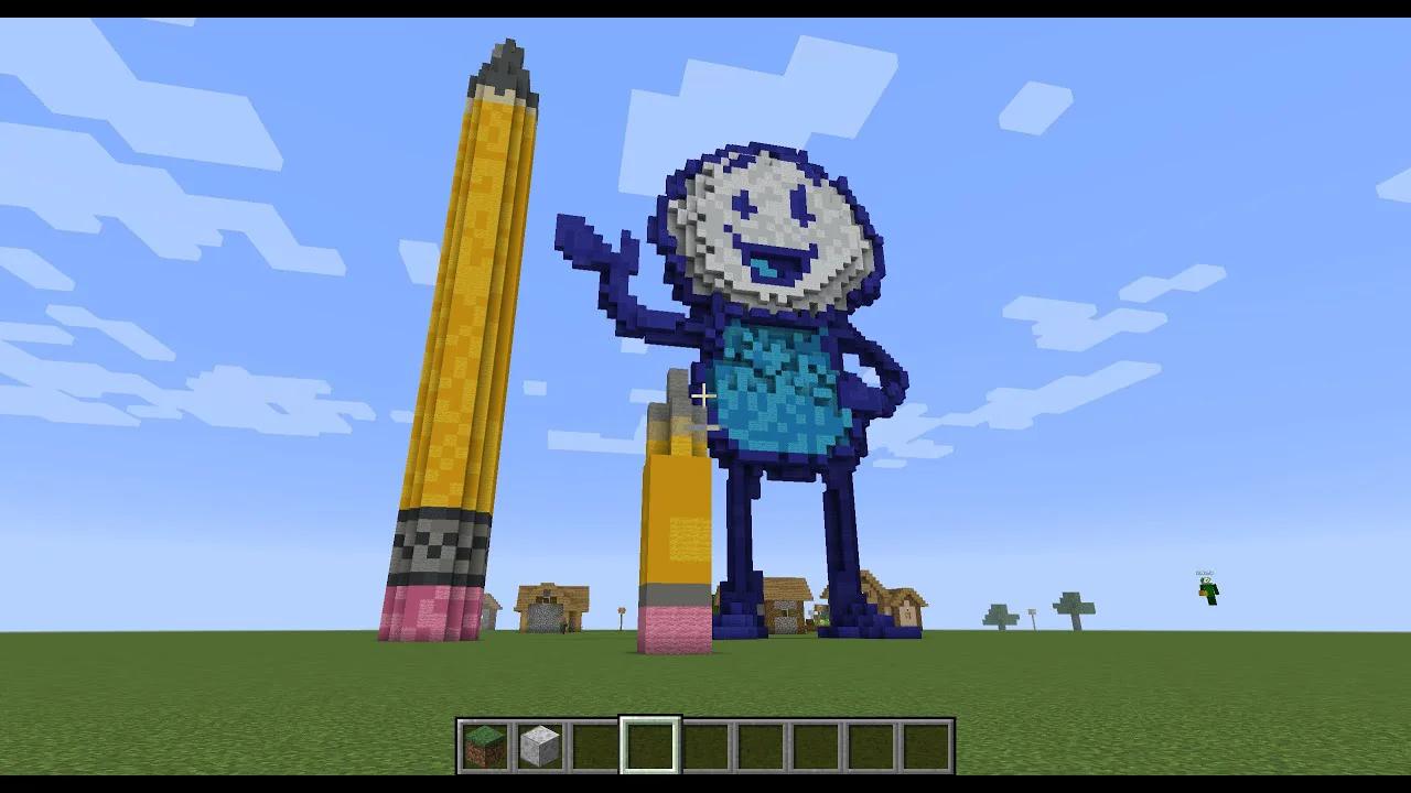 MINECRAFT - HOW TO BUILD PENCILMATE LIVE STREAM!