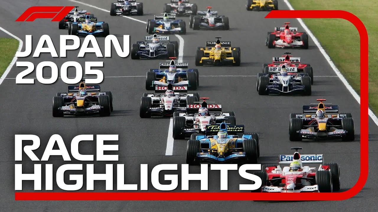 2005 Japanese Grand Prix: Race Highlights | DHL F1 Classic