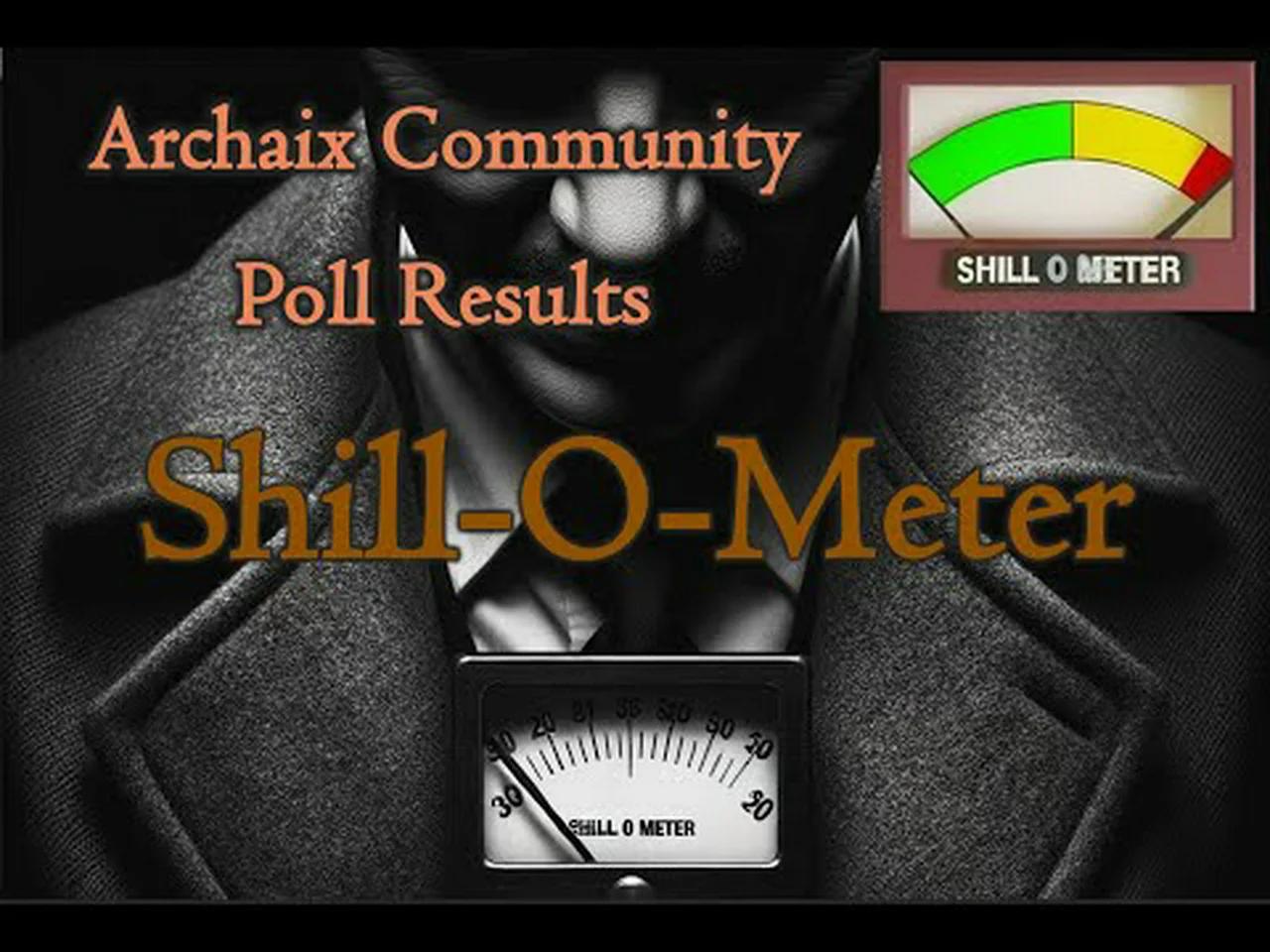 Jason Breshears (Archaix) - Shill-O-Meter: Archaix Community Poll Results