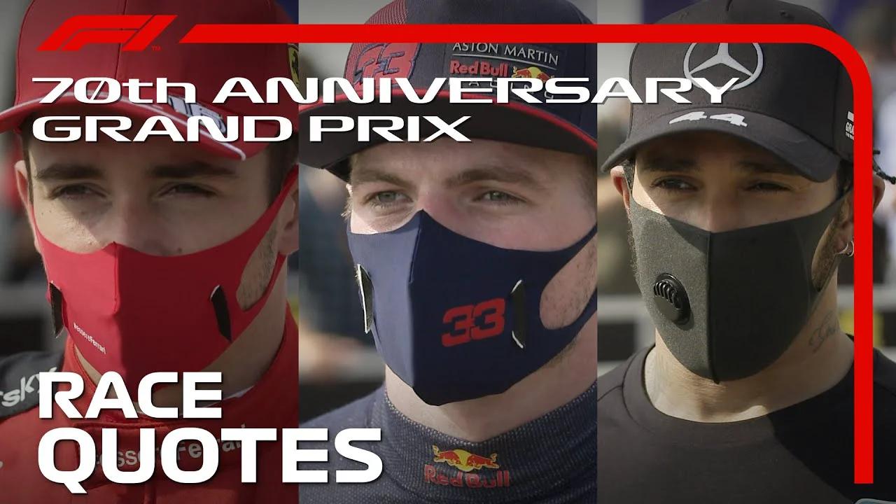70th Anniversary Grand Prix: Post-Race Driver Reaction