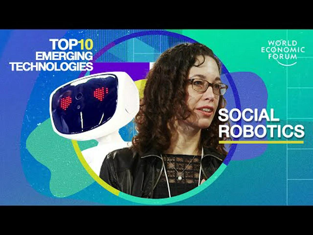 World Economic Forum (WEF) propaganda - 10 Years of Emerging Tech - Episode 3 - Social Robots