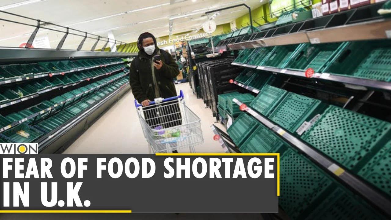 V.O. UK engineered food shortage weeks away.