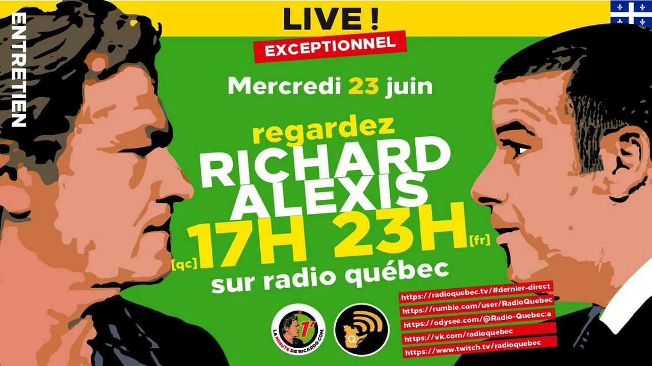 Richard Boutry (Ricardo) sur Radio-Québec / Alexis Cossete-Trudel