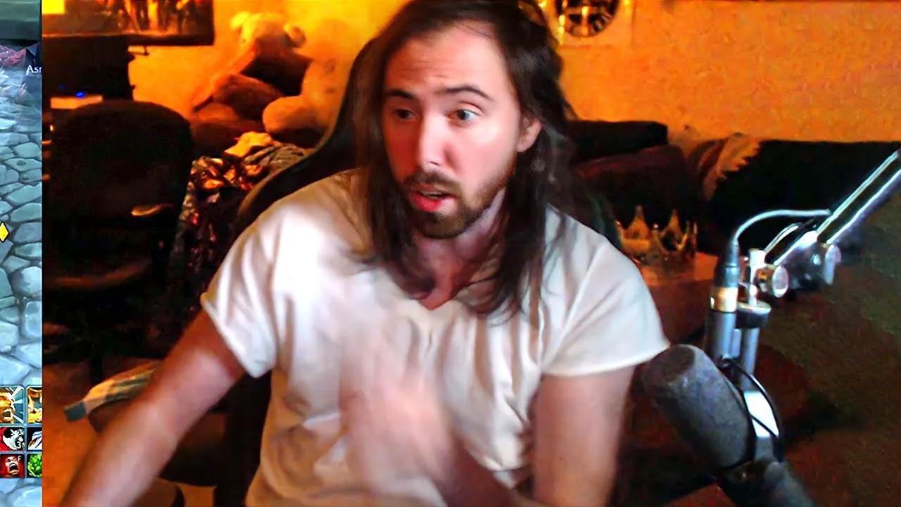 Asmongold shows his room after finally cleaning it