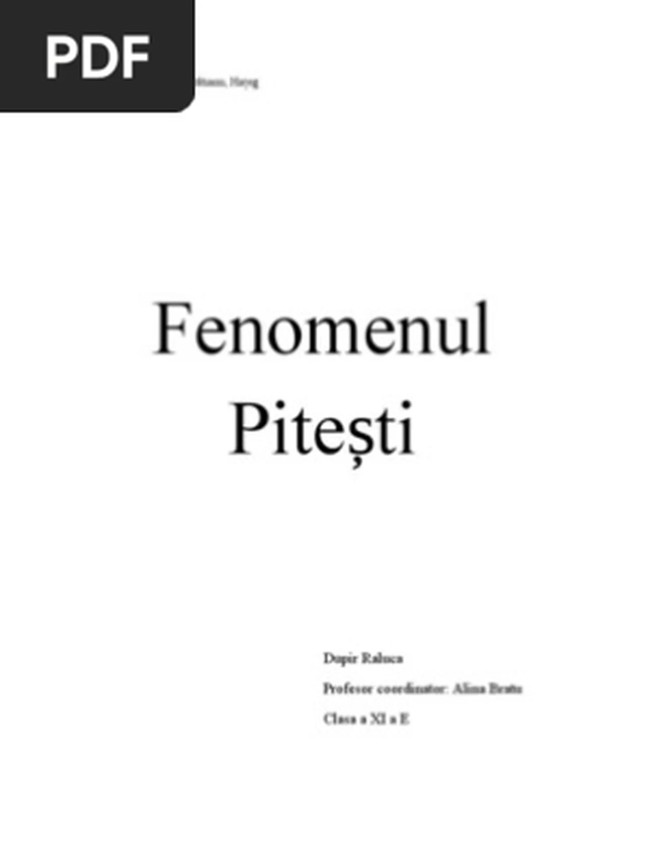 Fenomenul Pitesti - Calin Popescu [PDF]