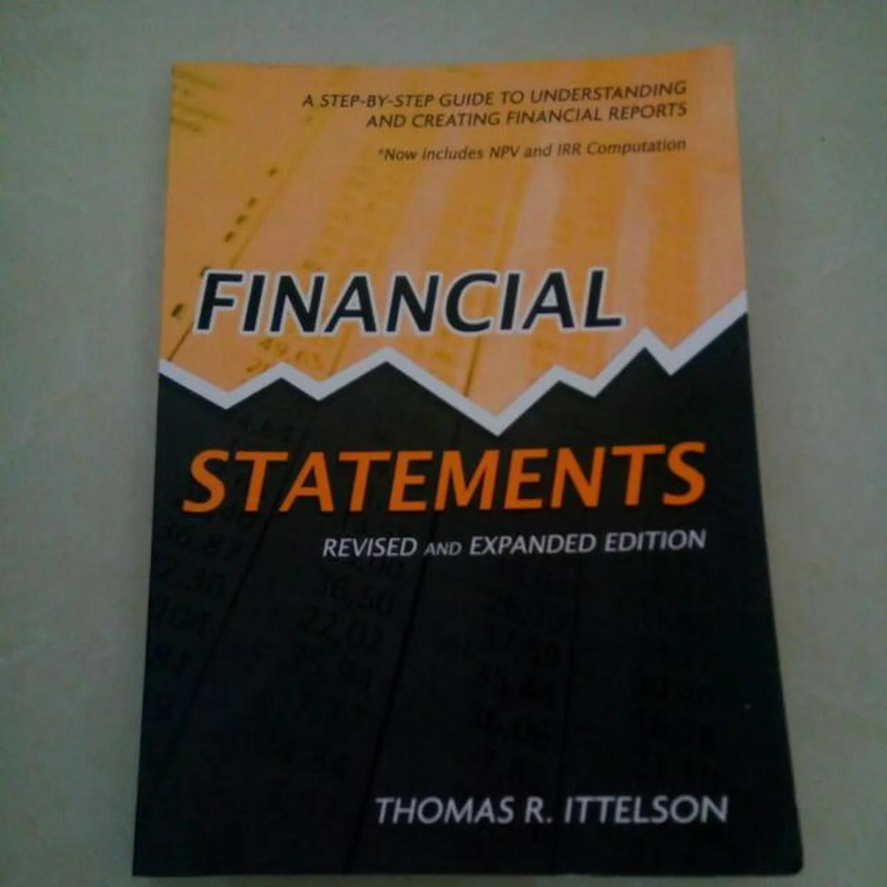 Financial Statements, by Thomas Ittelson - AudioBook