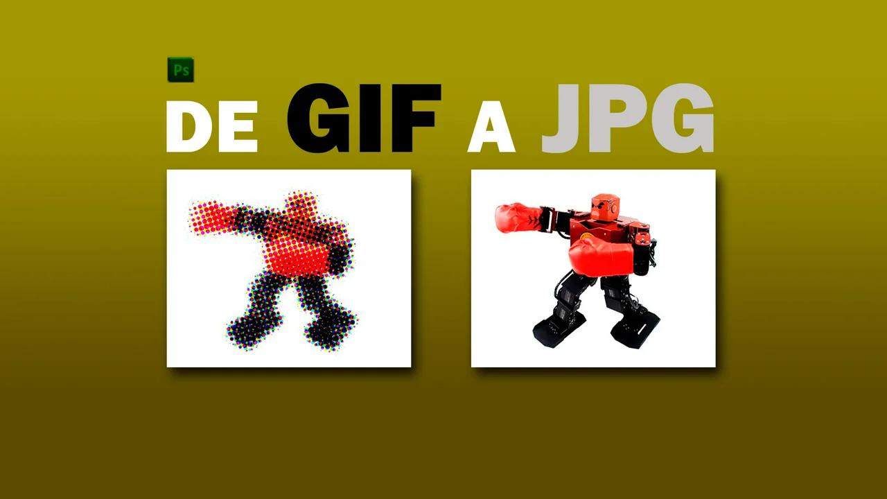 Pasar de Gif a JPG