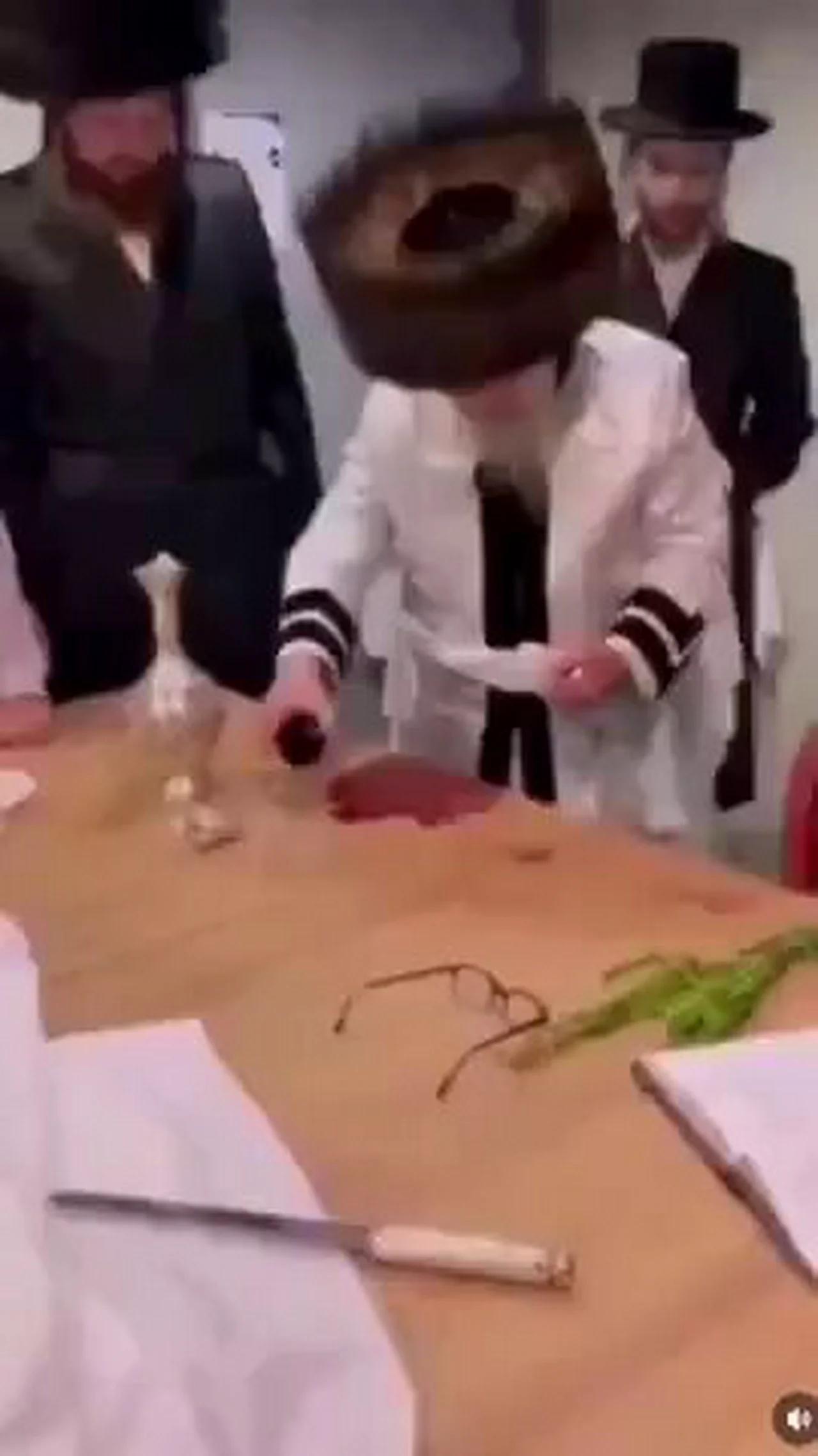 Kabalistic black magic blood ritual