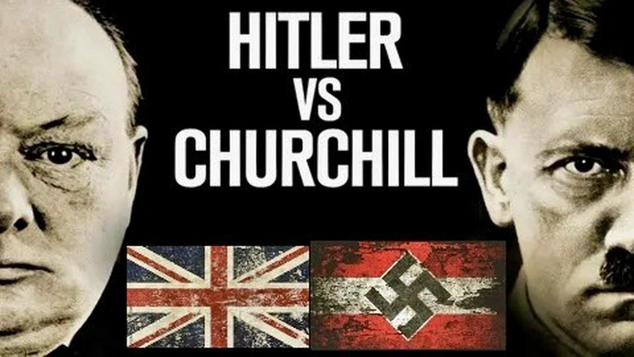 adolf hitler vs winston churchill