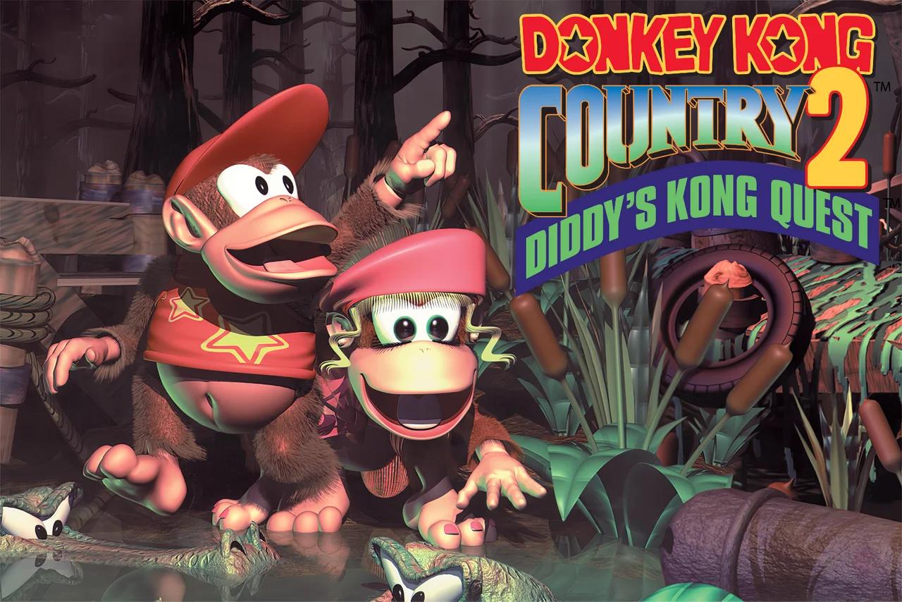 Lockjaw's Saga - Donkey Kong Country 2: Diddy's Kong-Quest (SNES)