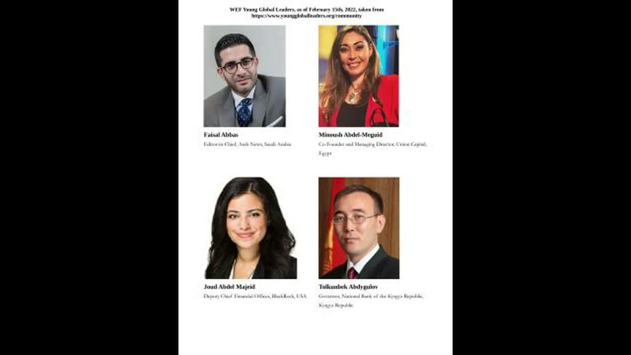 WEF Young Global Leaders - A list of over 1000 of Klaus Schwab's ...