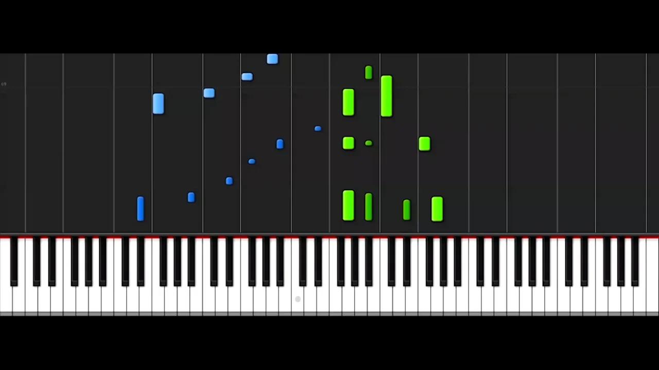 Christina Perri - A Thousand Years Piano Tutorial Synthesia