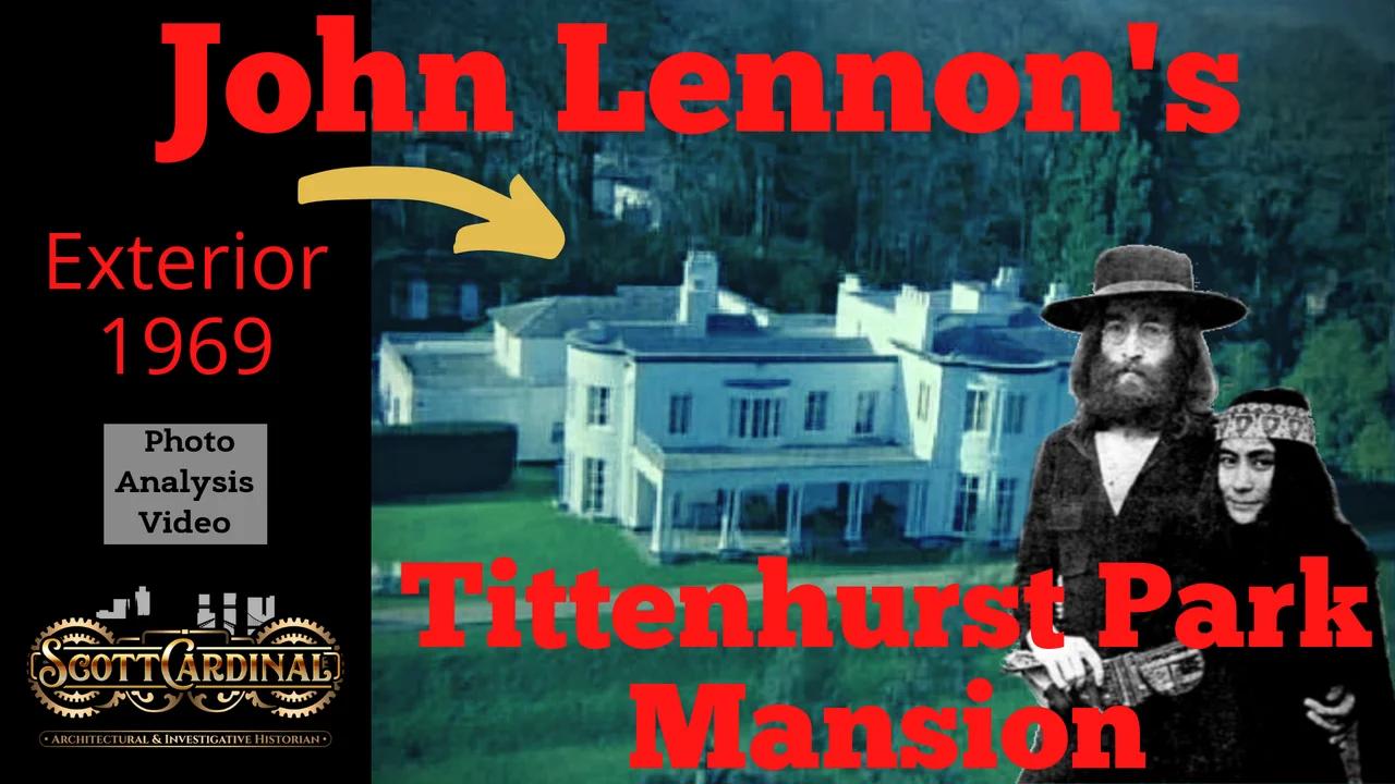 John Lennon's Mansion at Tittenhurst Park. Exterior circa 1969 ...