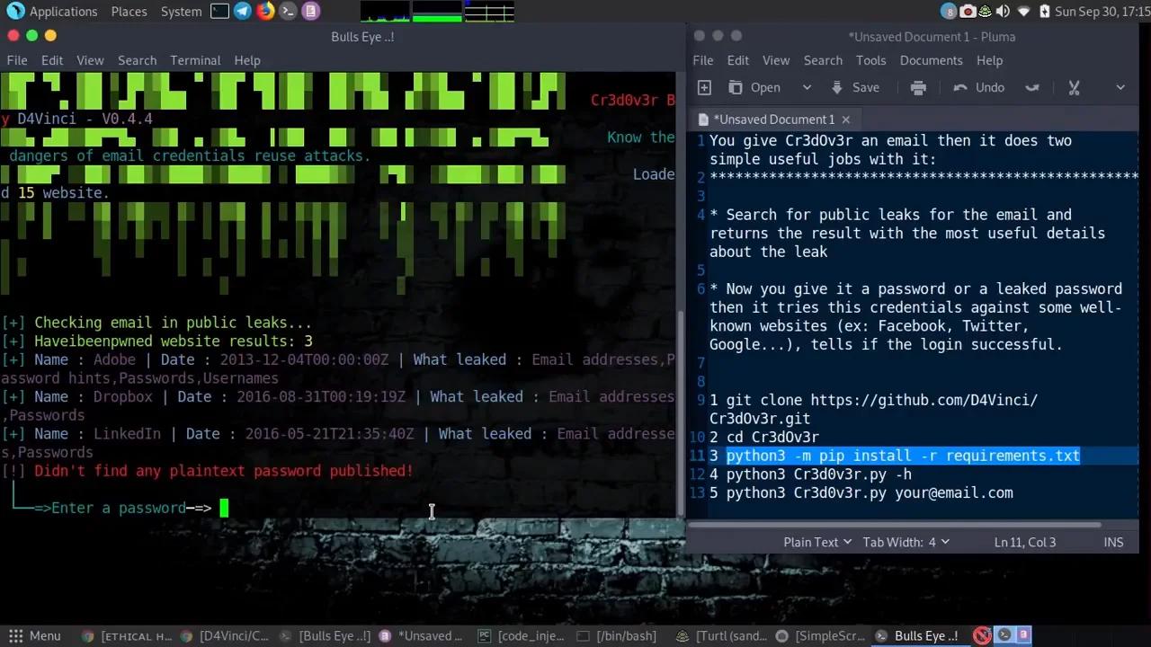 Cr3dOv3r Credential reuse attack Cr3dOv3r Credential reuse attack