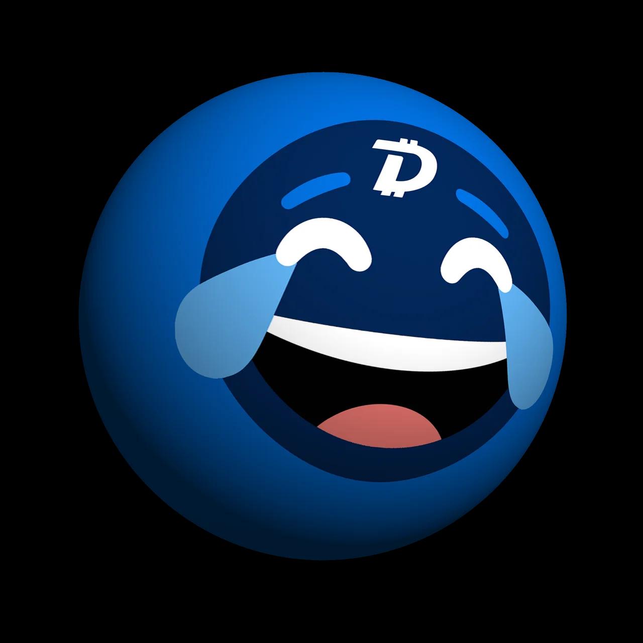 DigiByte Memes Emoji (Transparent PNG)