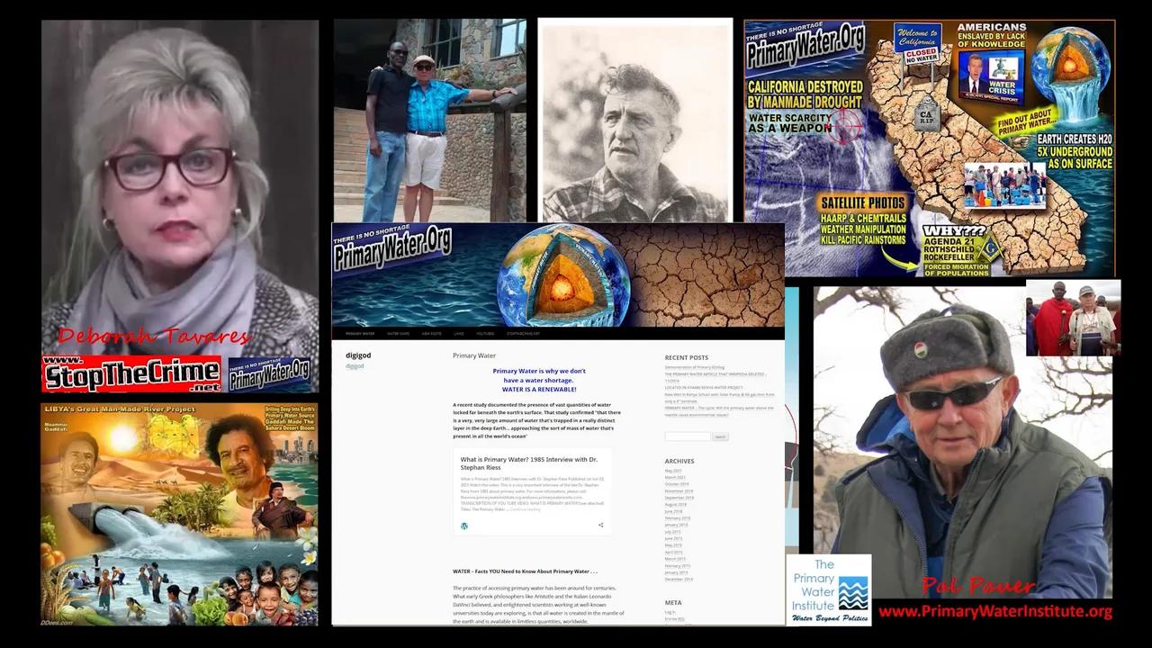 WATER WARS - We Are NOT Running Out of Primary Water- Pal Pauer ...