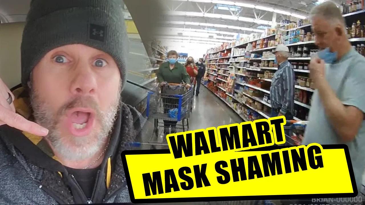 I Went to Walmart & Mask Shamed the Order-Following Sheeple...OUT LOUD