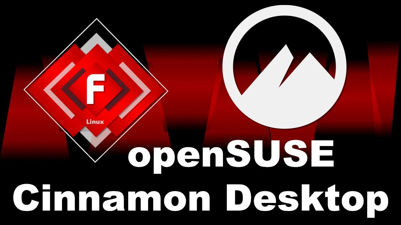 Cinnamon Desktop unter openSUSE
