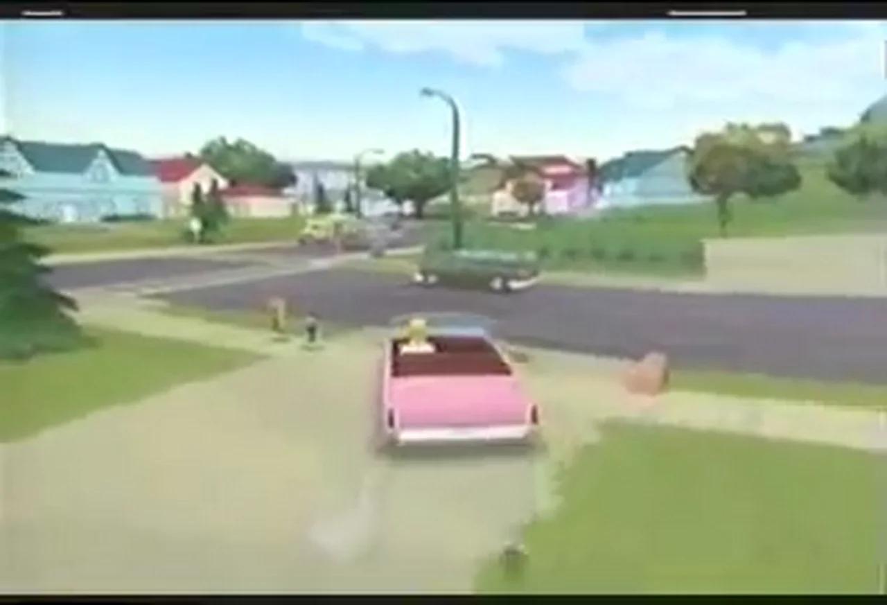 The Simpsons Hit & Run Commercial Advertisement Trailer PS2 PlayStation ...