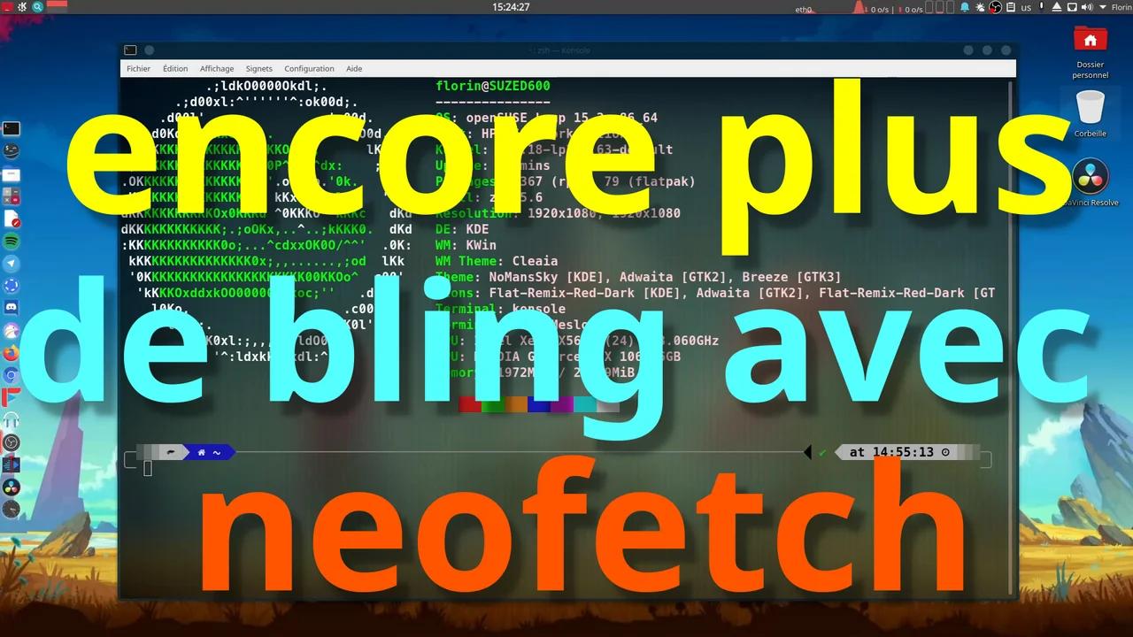 neofetch : mettez plus de bling dans votre terminal