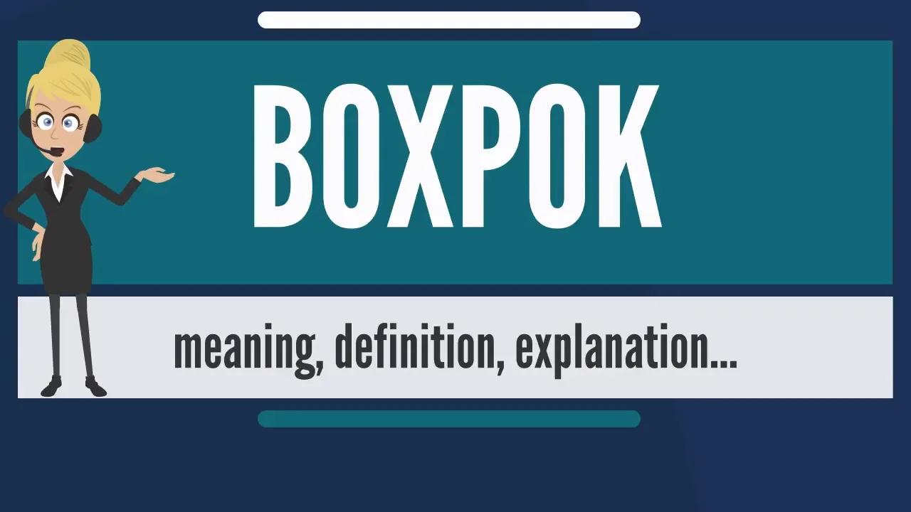 What is BOXPOK?