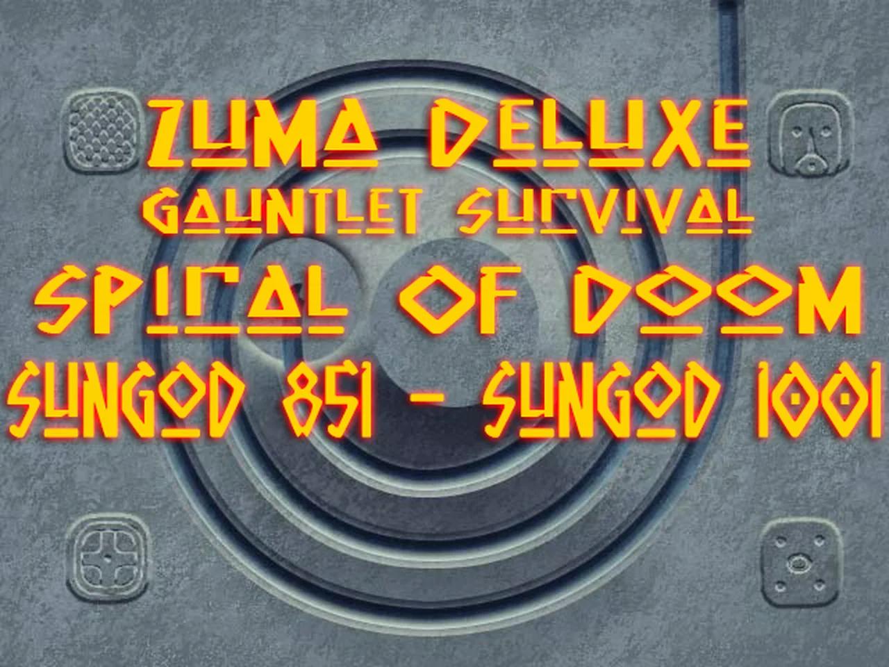 Zuma Deluxe - Gauntlet Survival - Spiral Of Doom Part 7