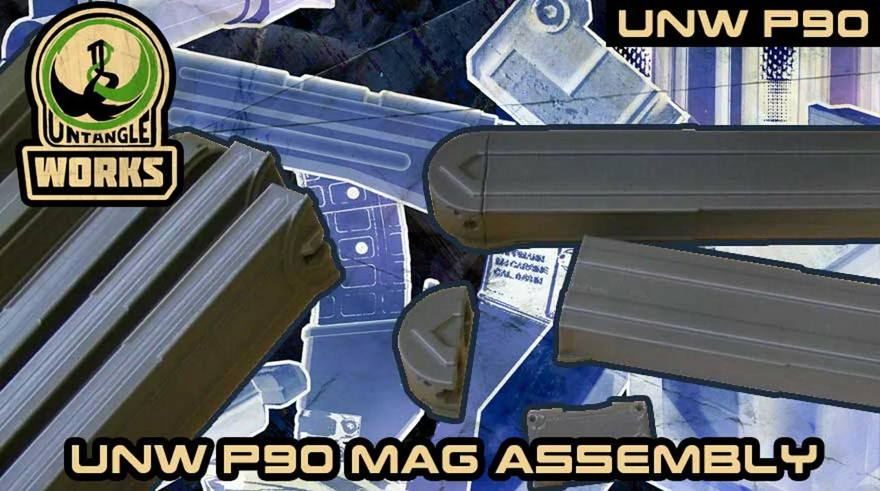 UNW P90 mag assembly video