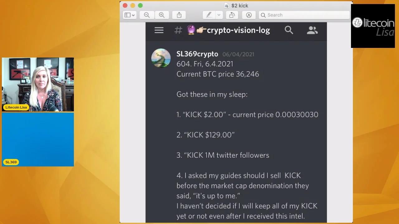 KICK token ; TURN or BURN