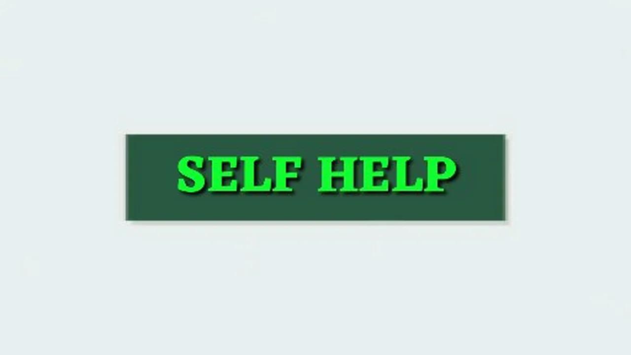 Self help