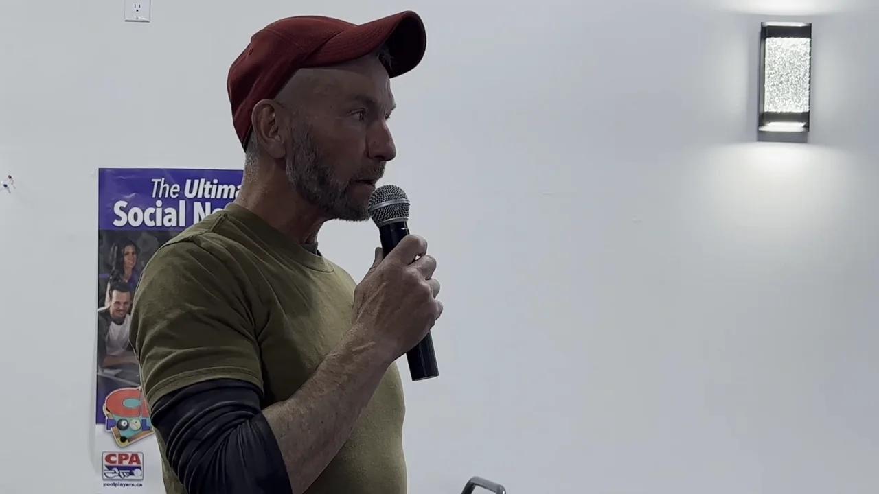 James Topp - Add your voice to mine. James Topp in Regina April 20th, 2022